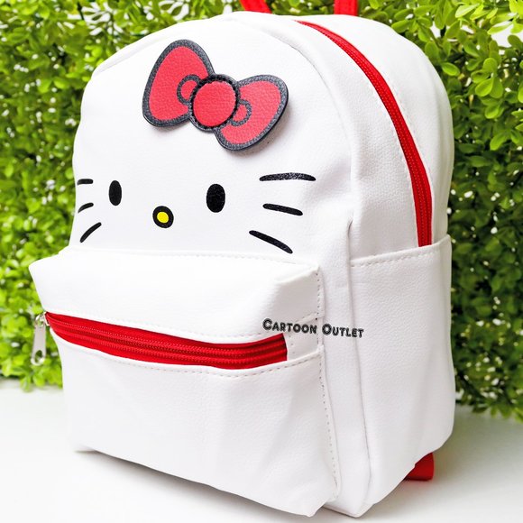 Sanrio | Bags | Sanrio Hello Kitty Mini Backpack Ladies Purse Faux ...